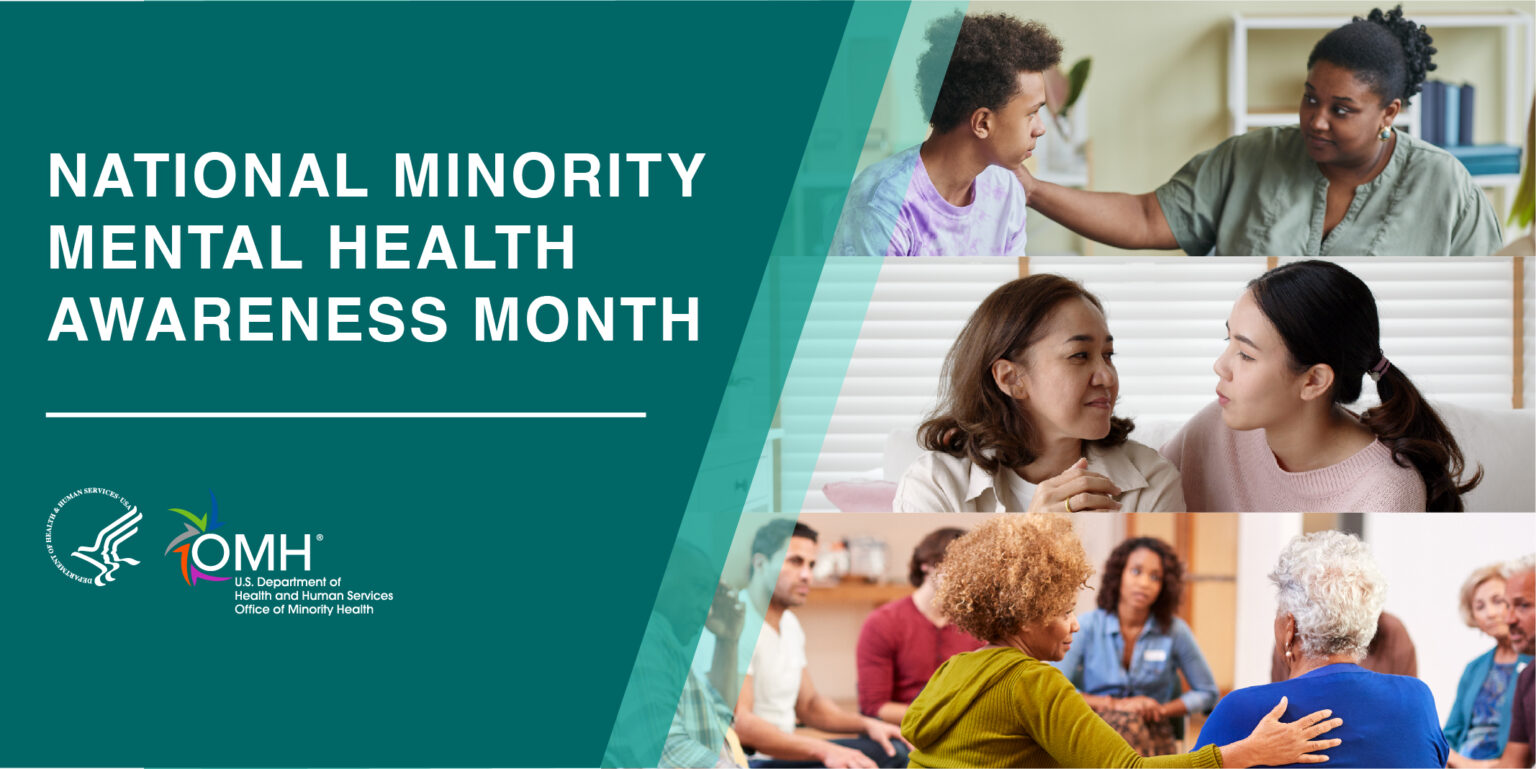 National Minority Mental Health Month - Poe Center for Health Education NC